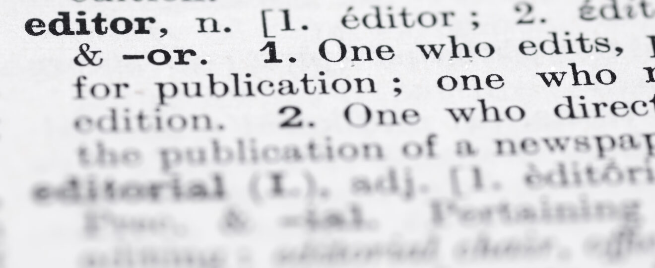 Editing – The Writing Consultancy